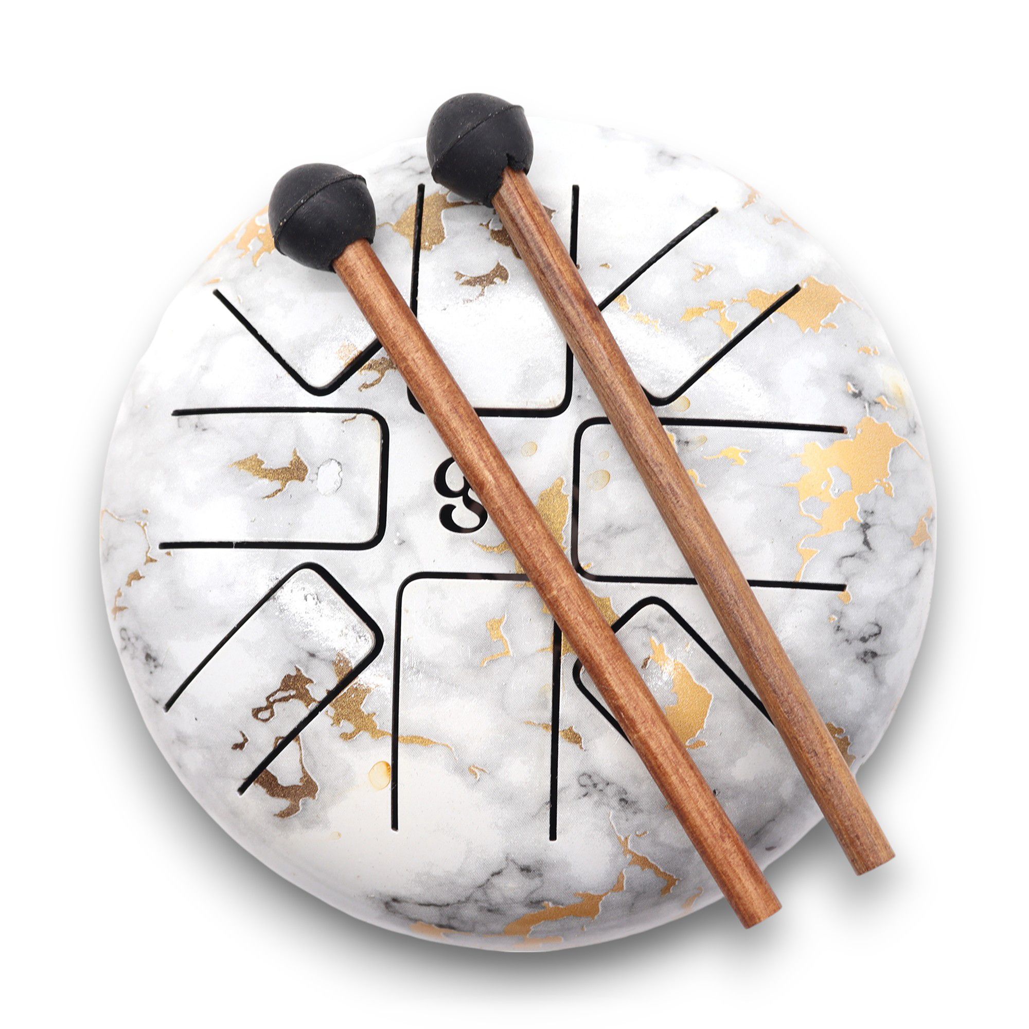 Hapi Drum Marble OM - 18cm - Happy Buddha